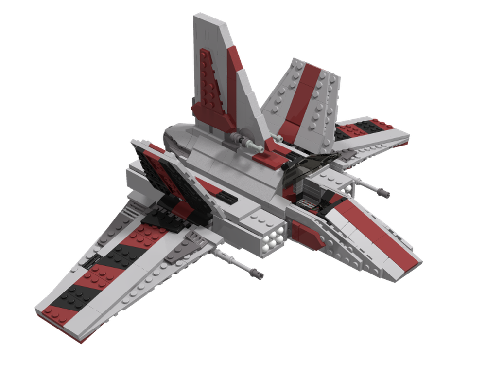 LEGO MOC XG-1 Assault Gunboat by clt2166 | Rebrickable - Build with LEGO