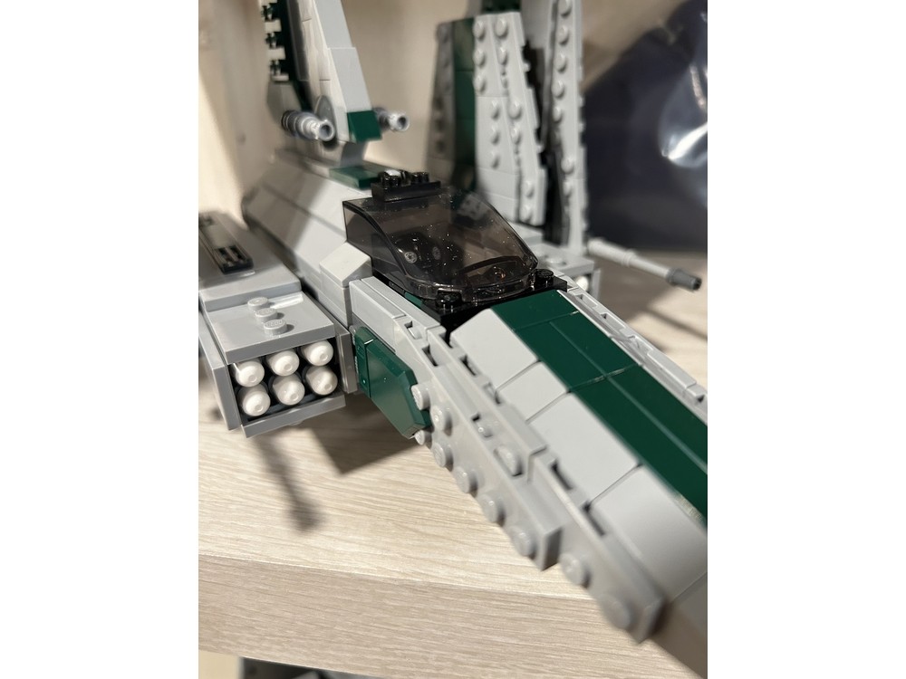 LEGO MOC XG-1 Assault Gunboat by clt2166 | Rebrickable - Build with LEGO