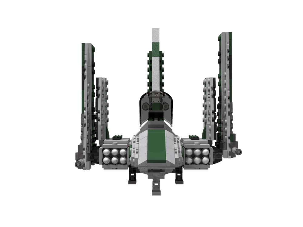 LEGO MOC XG-1 Assault Gunboat by clt2166 | Rebrickable - Build with LEGO