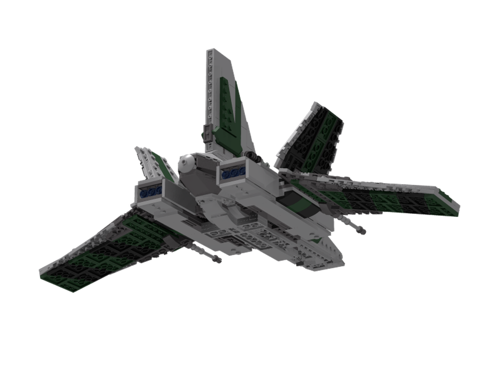 LEGO MOC XG-1 Assault Gunboat by clt2166 | Rebrickable - Build with LEGO