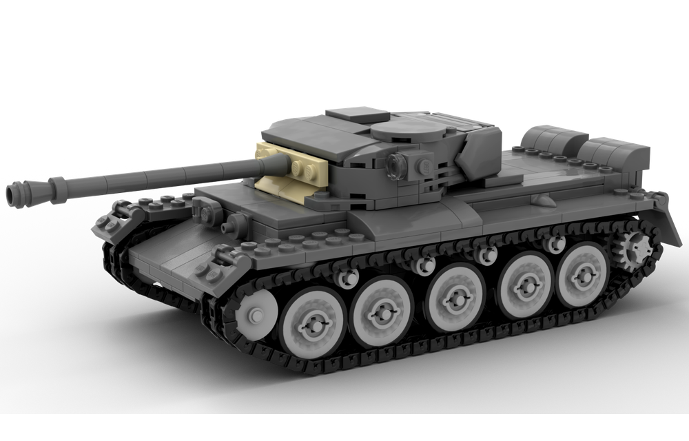 LEGO MOC A34 Comet I | WWII British Cruiser Tank | 1:35 Scale | Lego ...