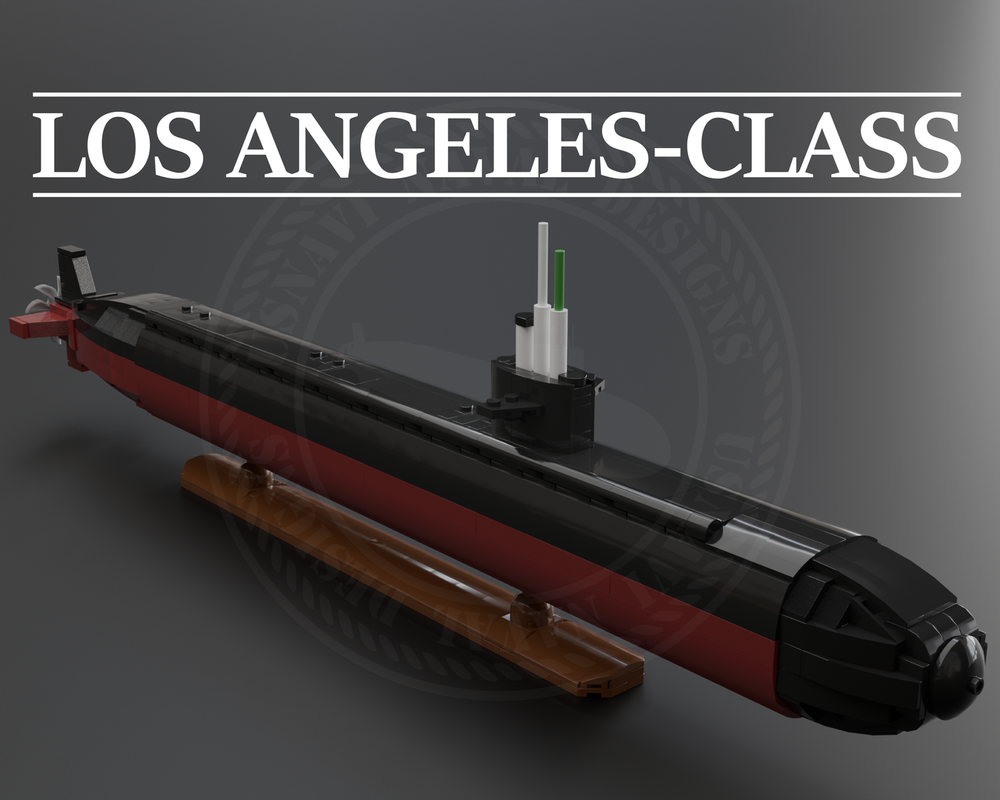 LEGO MOC Los Angeles-class submarine | V1 by JREYDesigns | Rebrickable ...