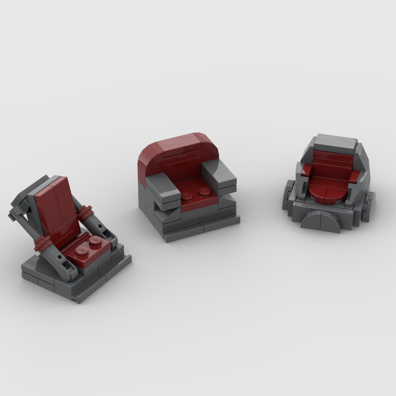 LEGO MOC Jedi Council Chairs by Ant0noo | Rebrickable - Build with LEGO