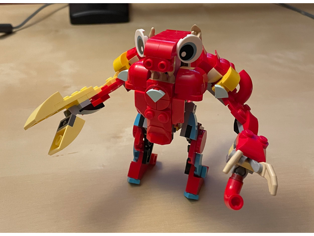 LEGO MOC Red Dragon Mech Suit 2 by eric_nunya | Rebrickable - Build ...