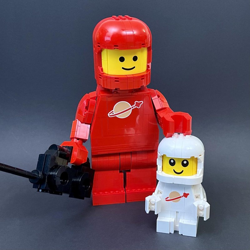 LEGO MOC A Spacebaby Tribute by Bricktum | Rebrickable - Build with LEGO