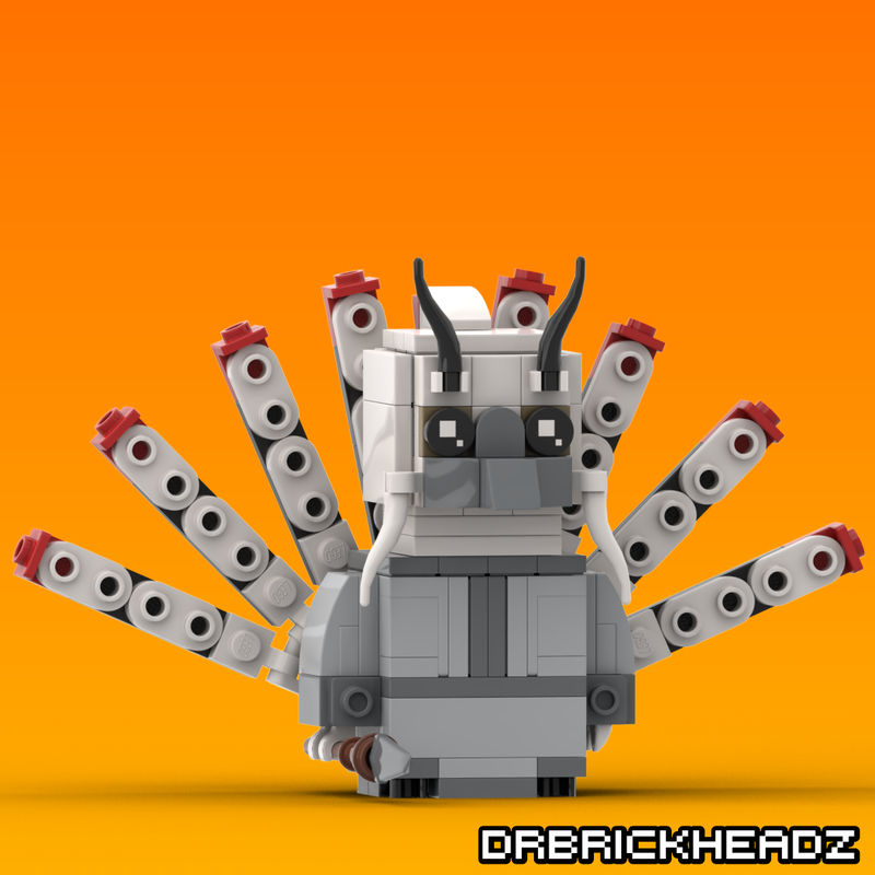 LEGO MOC Lord Shen (Kung Fu Panda) Brickheadz by DrBrickheadz ...