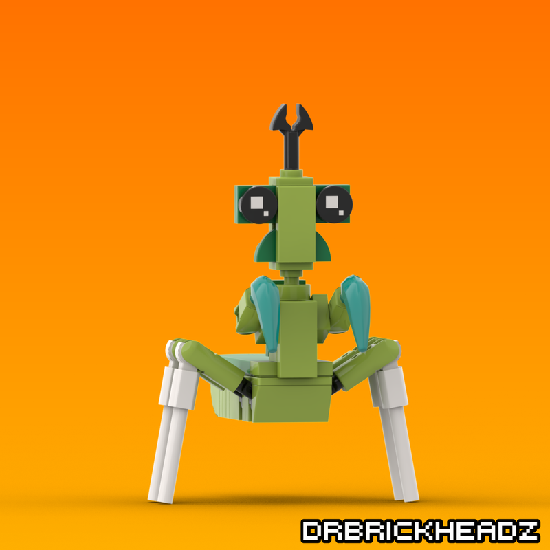 LEGO MOC Mantis (Kung Fu Panda) Brickheadz by DrBrickheadz ...