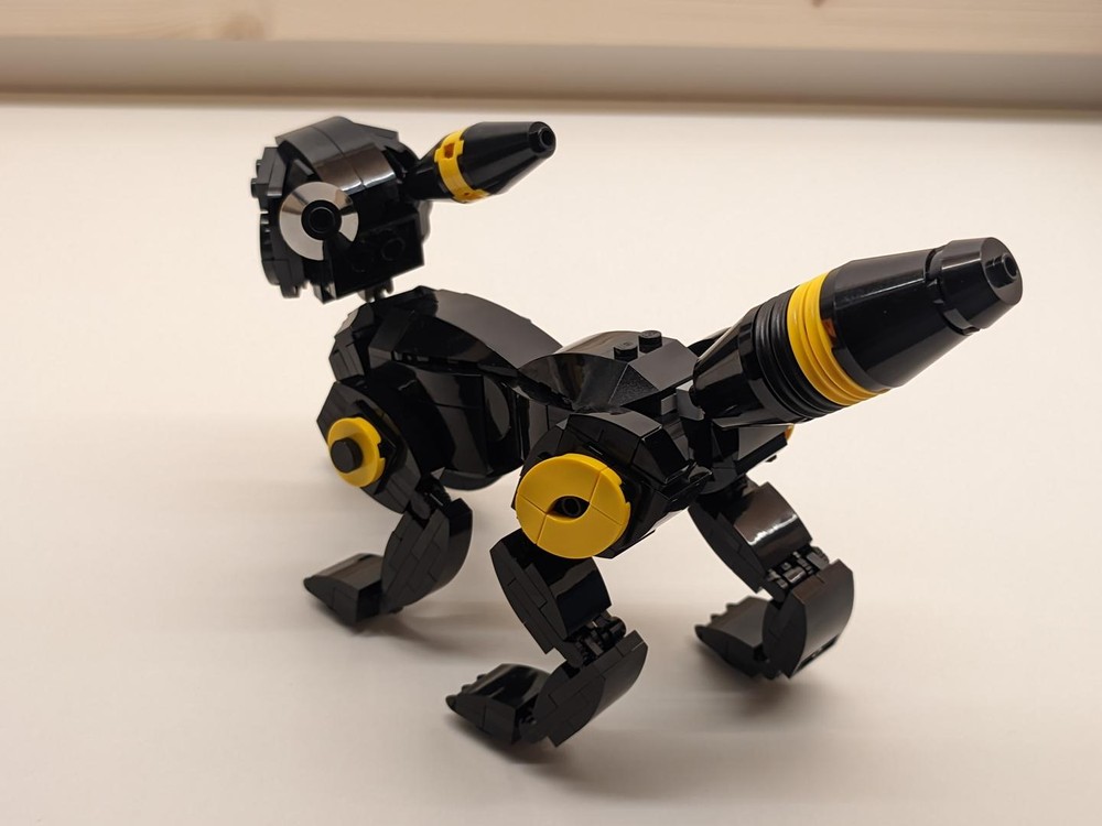 LEGO MOC Pokémon Umbreon by dst212 | Rebrickable - Build with LEGO