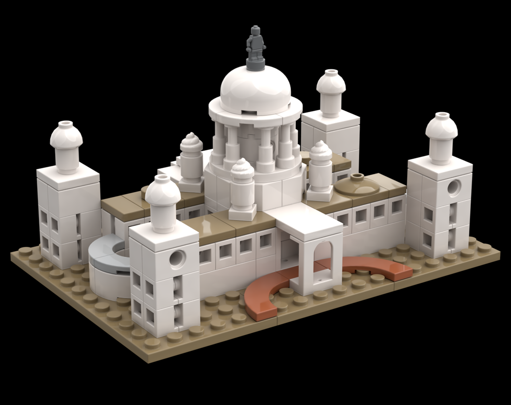 LEGO MOC Victoria Memorial in Kolkata India by Desibricks | Rebrickable ...
