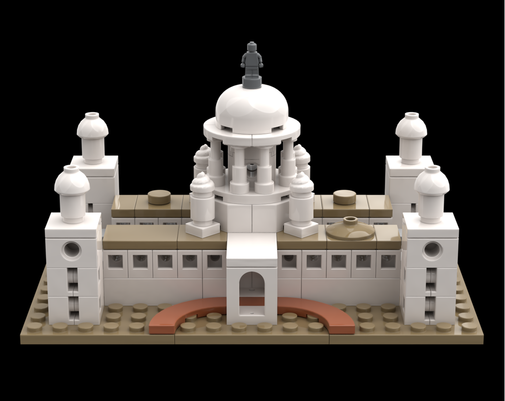 LEGO MOC Victoria Memorial in Kolkata India by Desibricks | Rebrickable ...