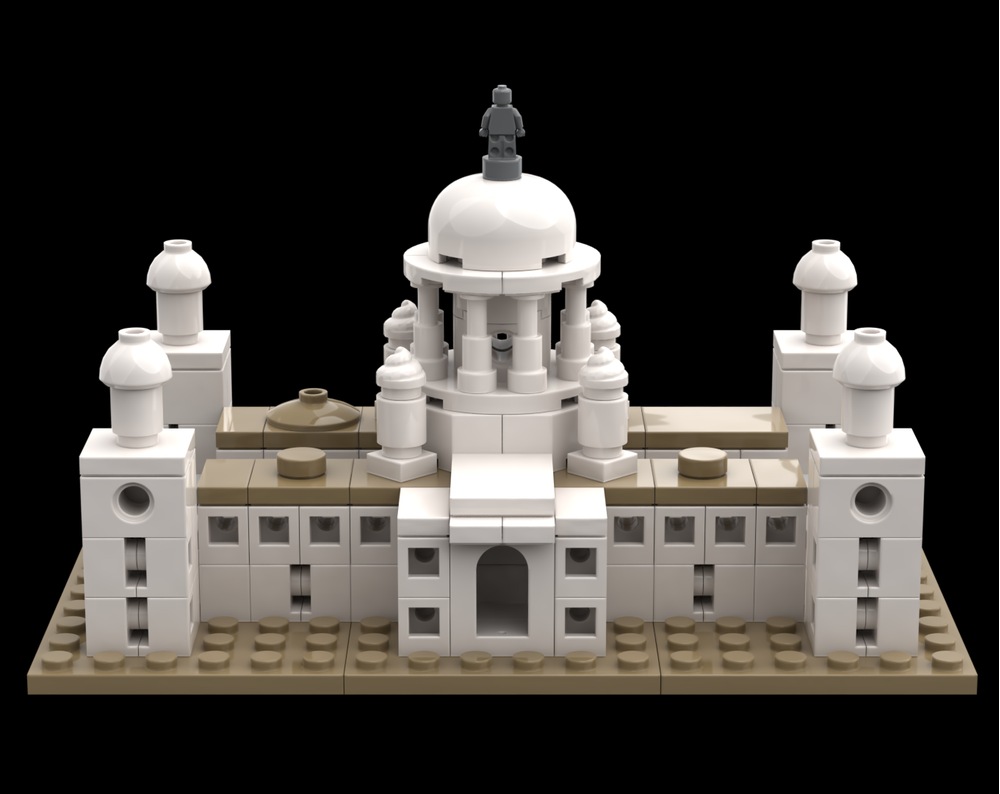 LEGO MOC Victoria Memorial in Kolkata India by Desibricks | Rebrickable ...