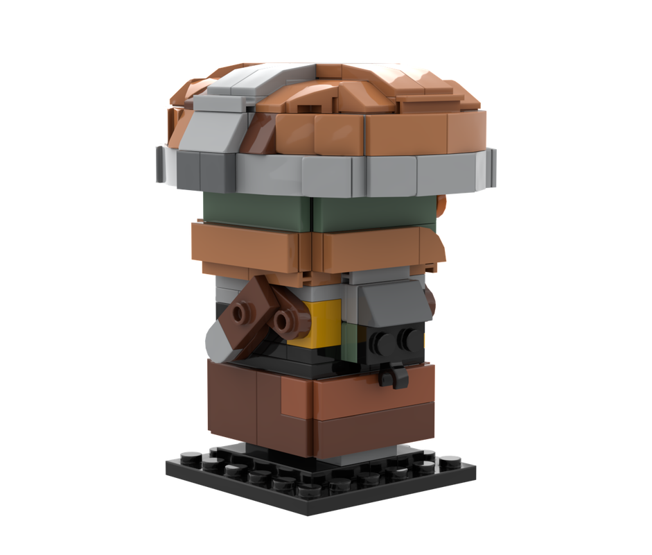 LEGO MOC Embo Brickheadz by Ant0noo | Rebrickable - Build with LEGO