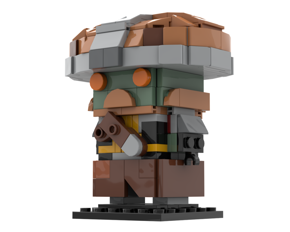 LEGO MOC Embo Brickheadz by Ant0noo | Rebrickable - Build with LEGO