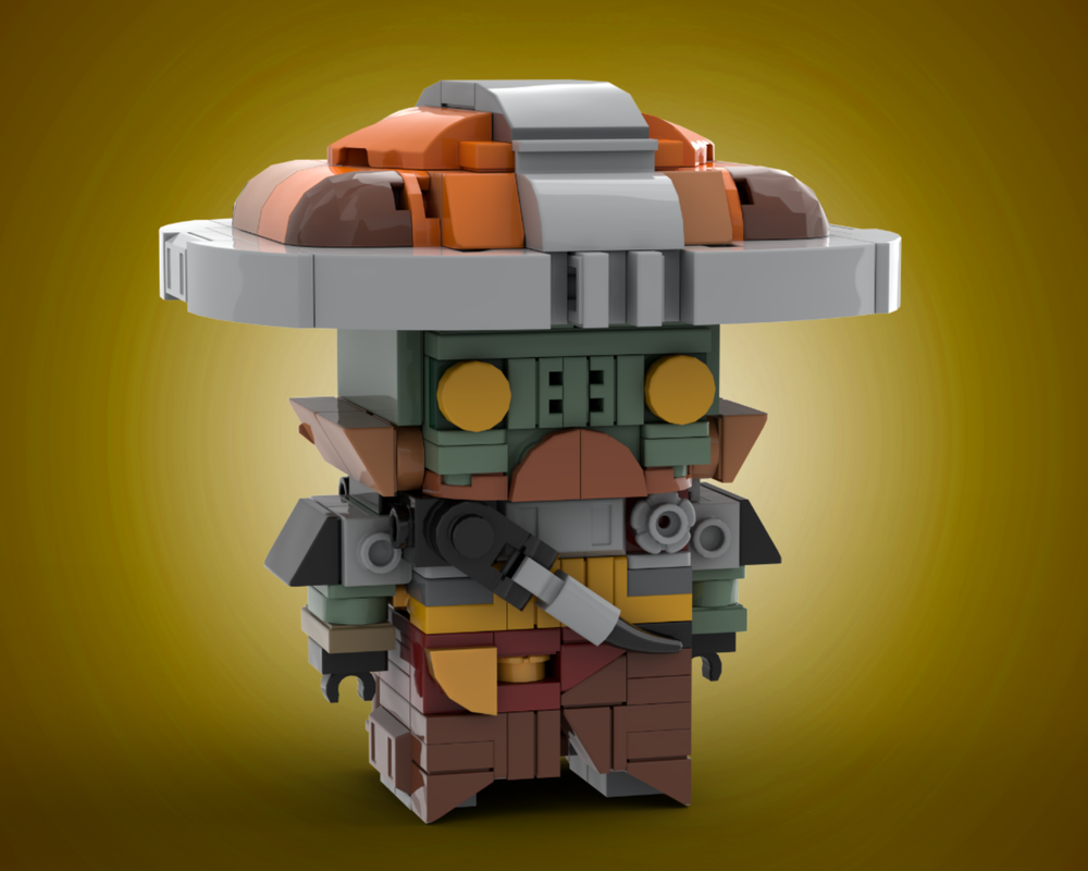LEGO MOC-178396 Embo Brickheadz by Ant0noo | Rebrickable - Build with LEGO