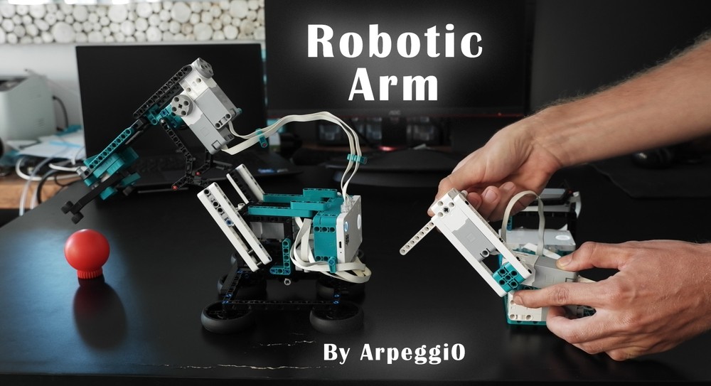 LEGO MOC Robotic Arm by Arpeggi0 | Rebrickable - Build with LEGO