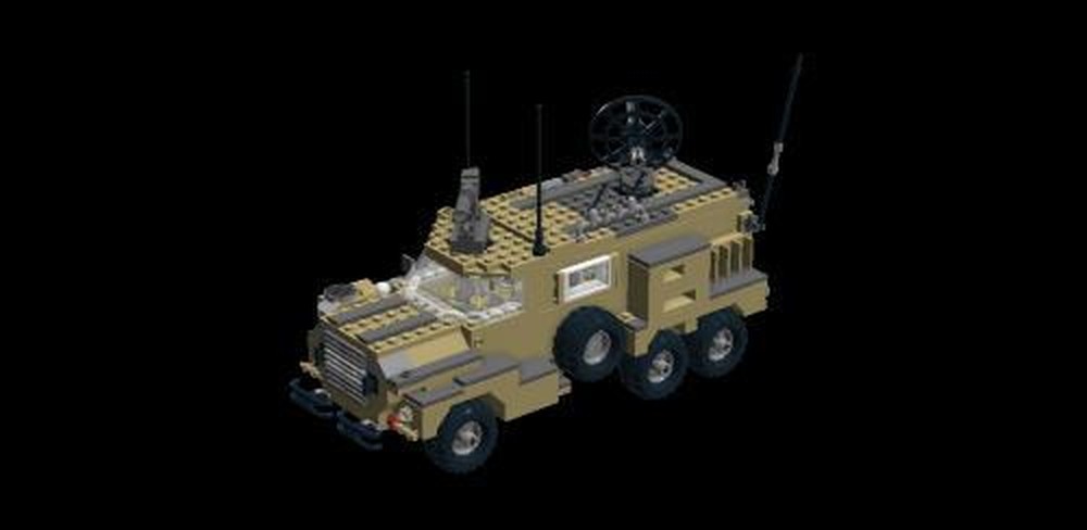 LEGO MOC Armored Car by Yorven | Rebrickable - Build with LEGO