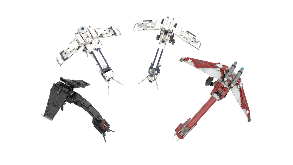 Lego Moc R2 D2s Personal Republic Dropship 75379 Alternative Build