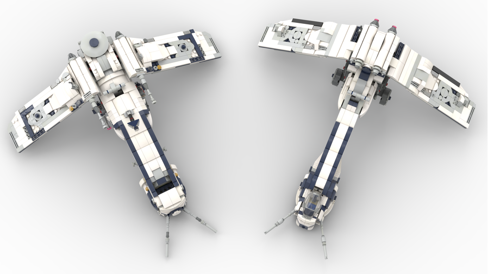 LEGO MOC R2-D2's Personal Republic Dropship - 75379 alternative build by zsoltom | Rebrickable ...