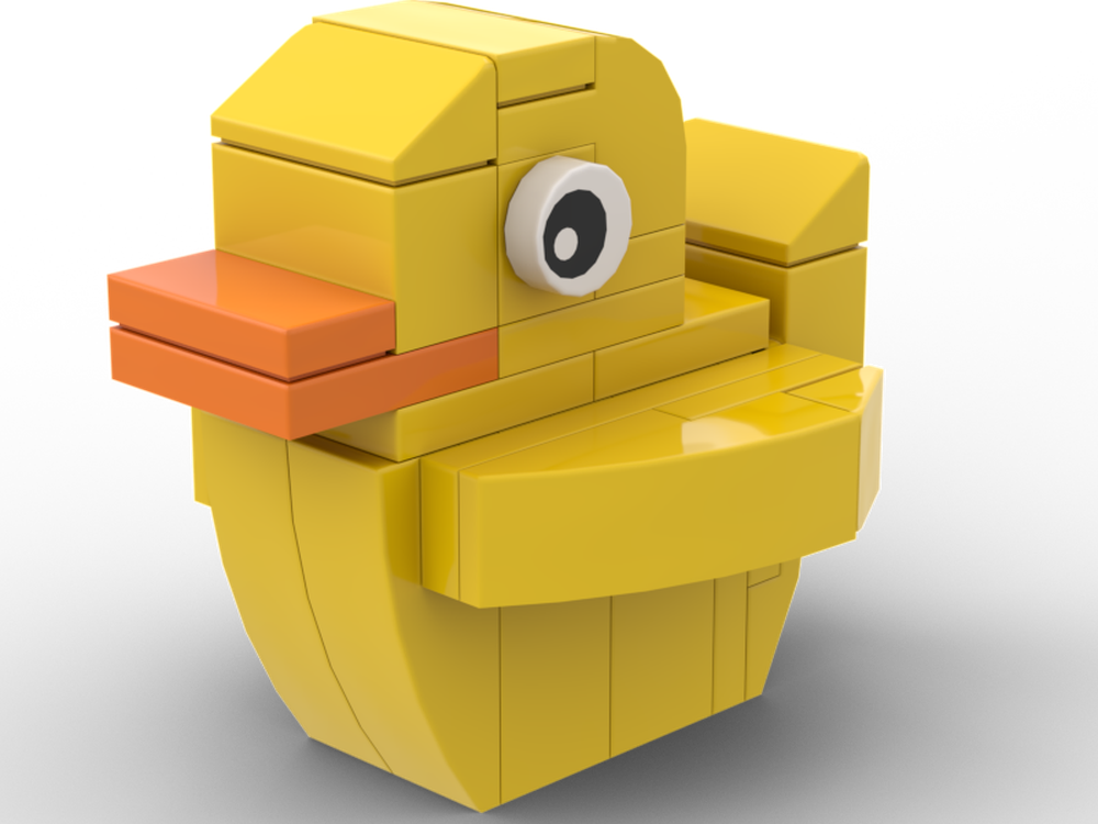 LEGO MOC Small Rubber Duck by Siam | Rebrickable - Build with LEGO