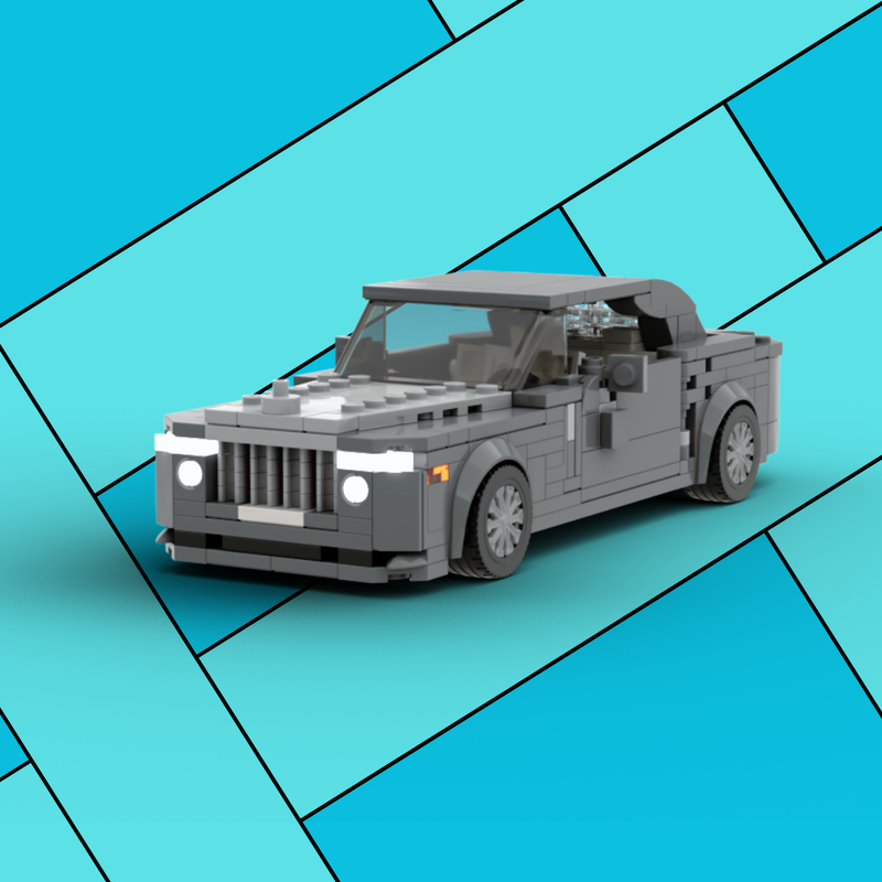 LEGO MOC-178412 Rolls-Royce Phantom Coupé by waffl_builds | Rebrickable ...