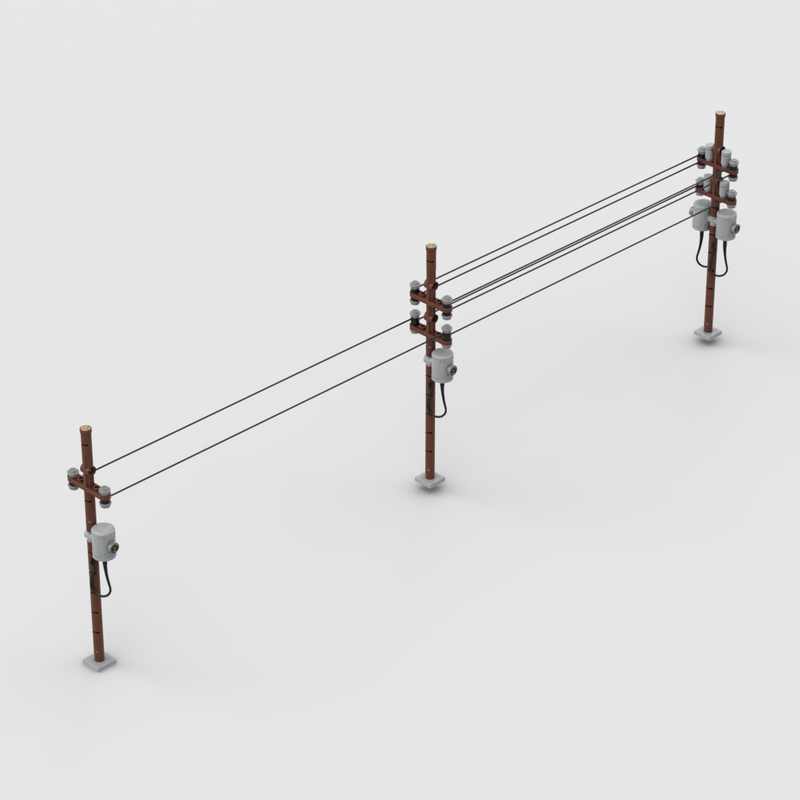 LEGO MOC Utility Poles/Electrical Poles by BrickMind | Rebrickable ...