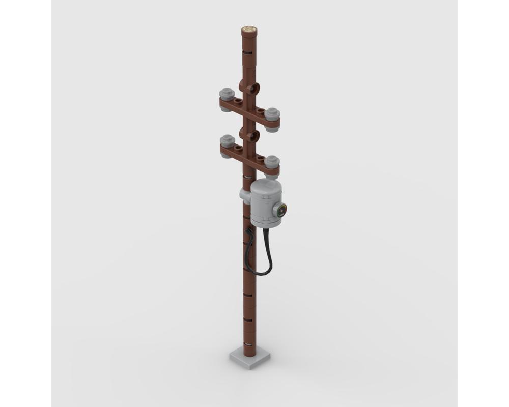 LEGO MOC Utility Poles/Electrical Poles by BrickMind | Rebrickable ...