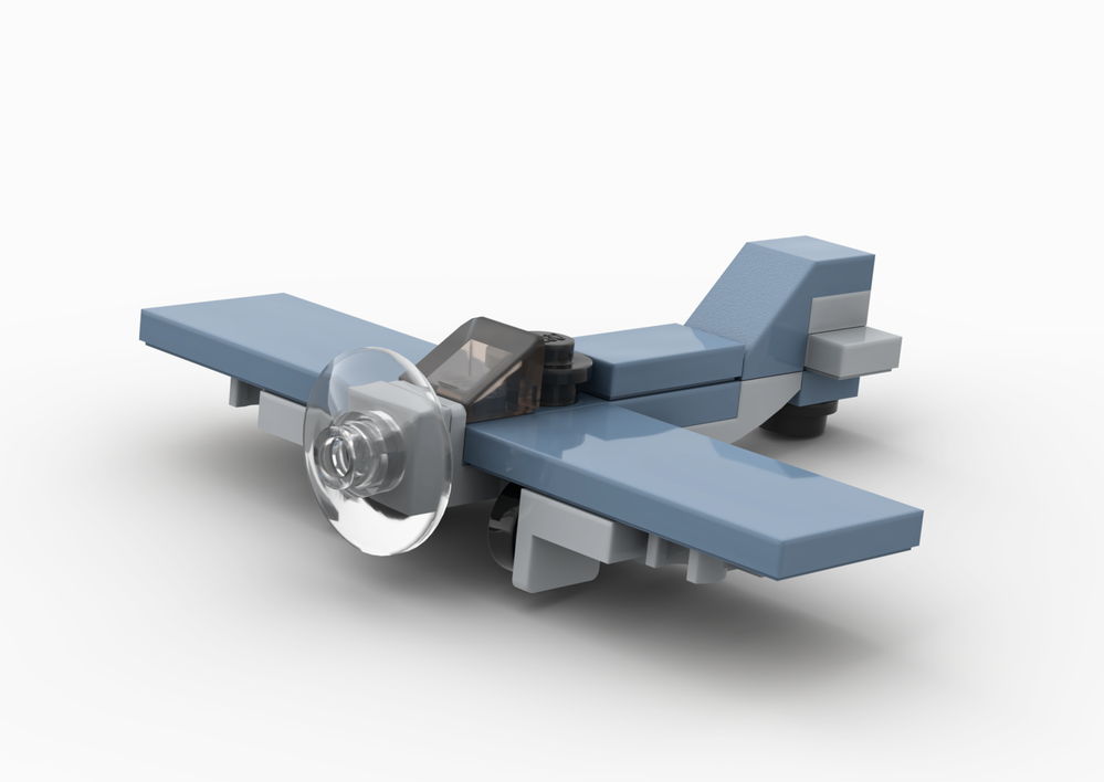 LEGO MOC Micro Fighter Aircraft by The Bobby Brix Channel | Rebrickable ...