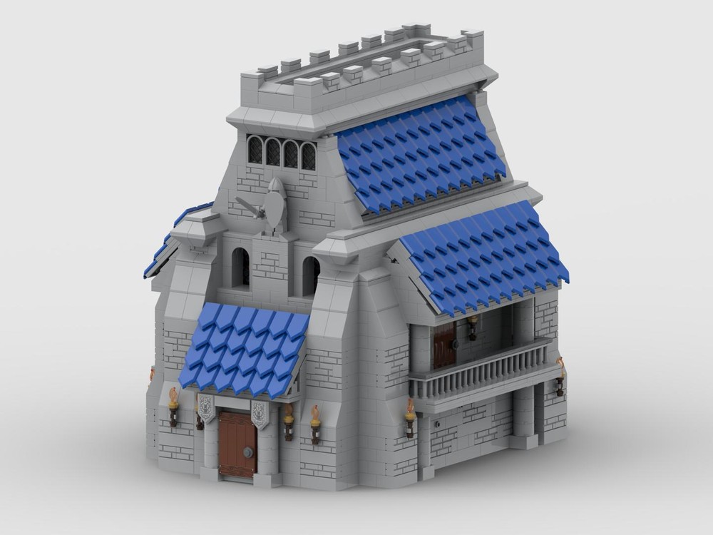 LEGO MOC Medieval - Lord House by PauloJorgeRamos | Rebrickable - Build ...