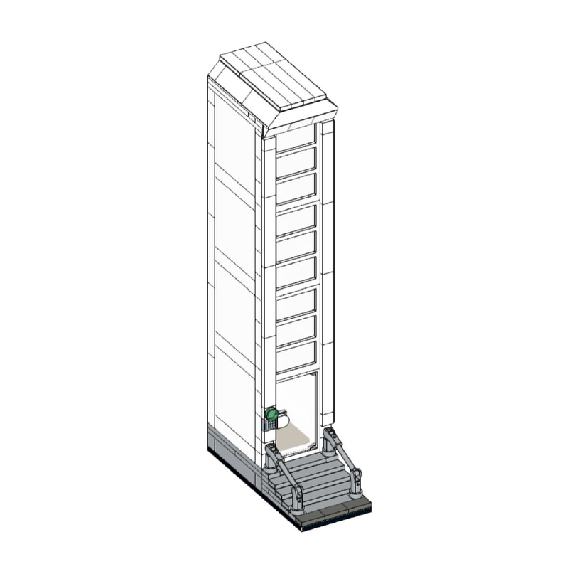 LEGO MOC 6-studs-wide External Elevator by Sick_Brick_Studio ...