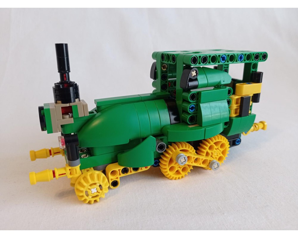 LEGO MOC Locomotive 1890 Motala 42168 Alternative by ErikGS | Rebrickable - Build with LEGO