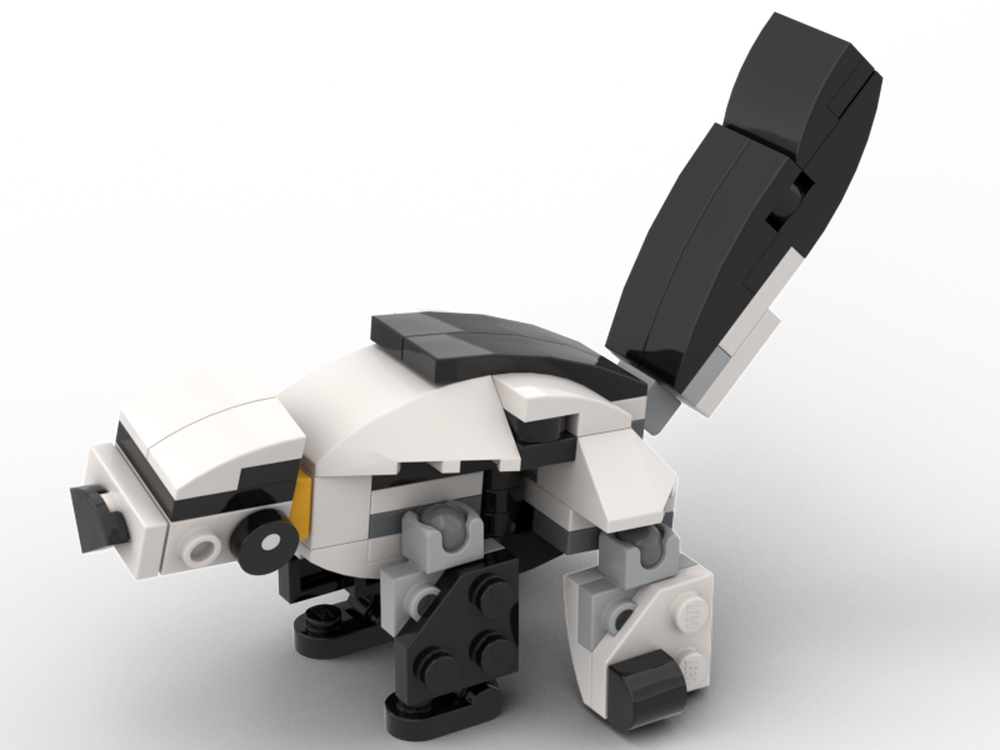 LEGO MOC 30641 skunk by melisand | Rebrickable - Build with LEGO