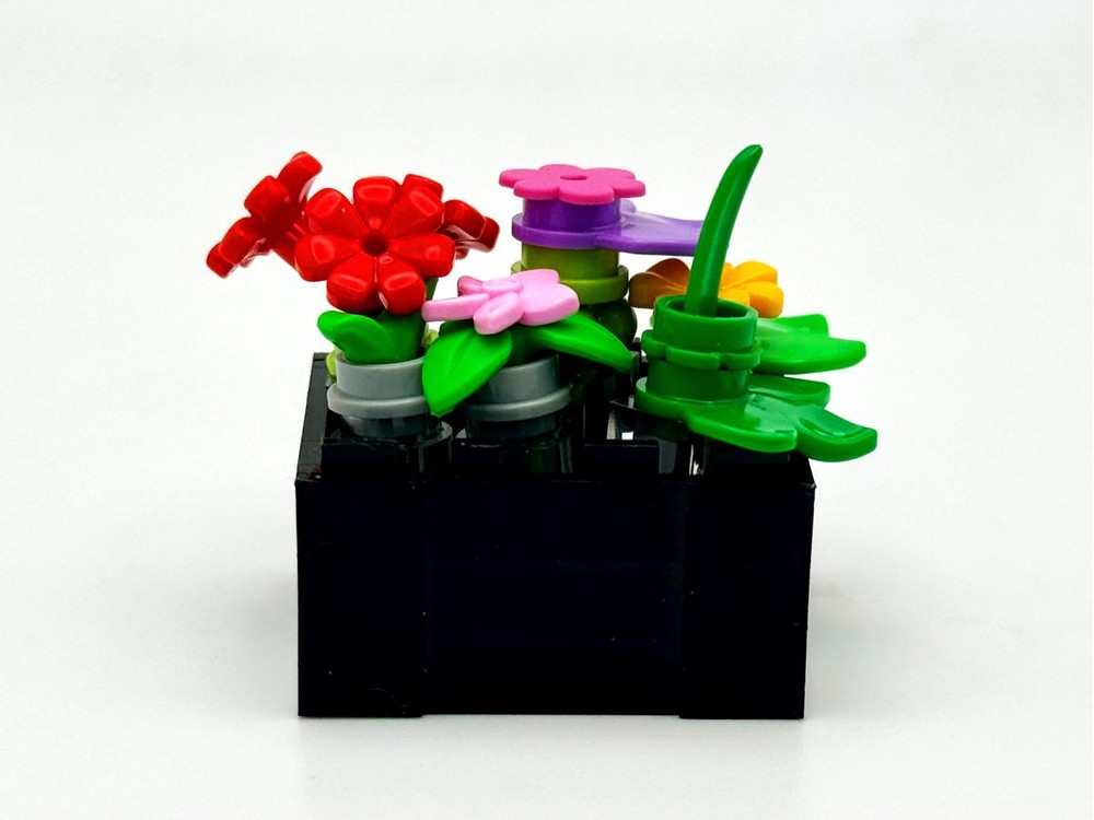Lego Moc Potted Plants Pack By Ibrickeditup Rebrickable Build With Lego