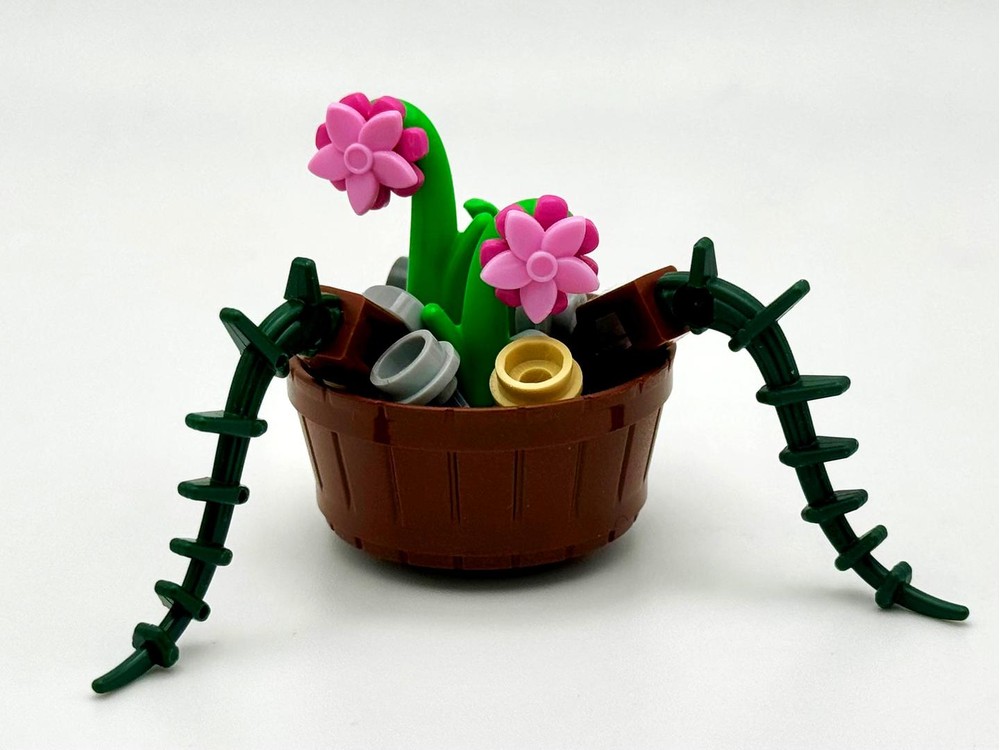 Lego Moc Potted Plants Pack By Ibrickeditup Rebrickable Build With Lego