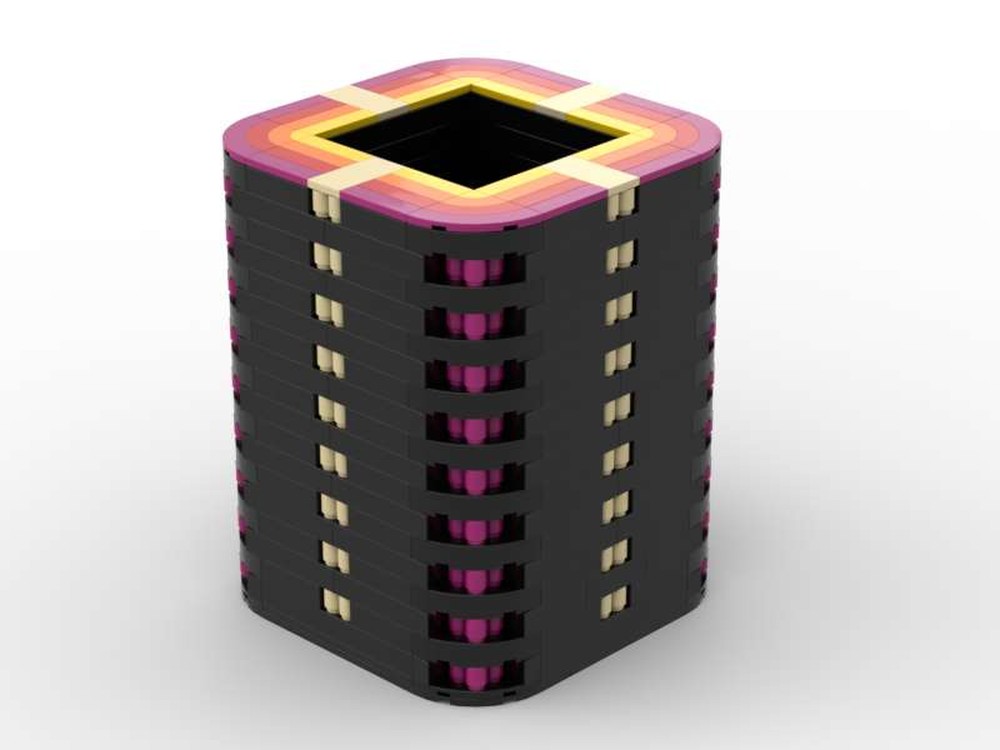 LEGO MOC Brick built vase by Eximo | Rebrickable - Build with LEGO