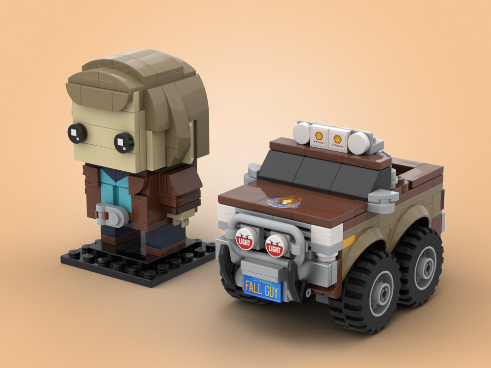 LEGO MOC Colt Seavers + GMC K-25 (The Fall Guy) by abracada_brick ...