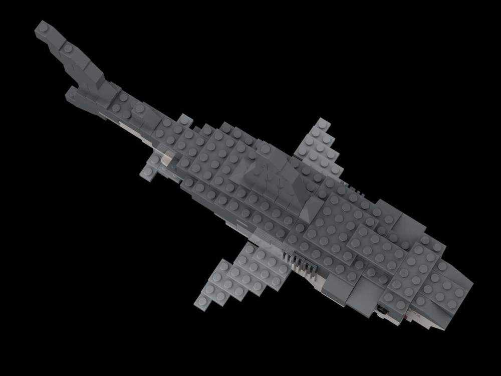 LEGO MOC Great White Shark by BrickBro420 | Rebrickable - Build with LEGO