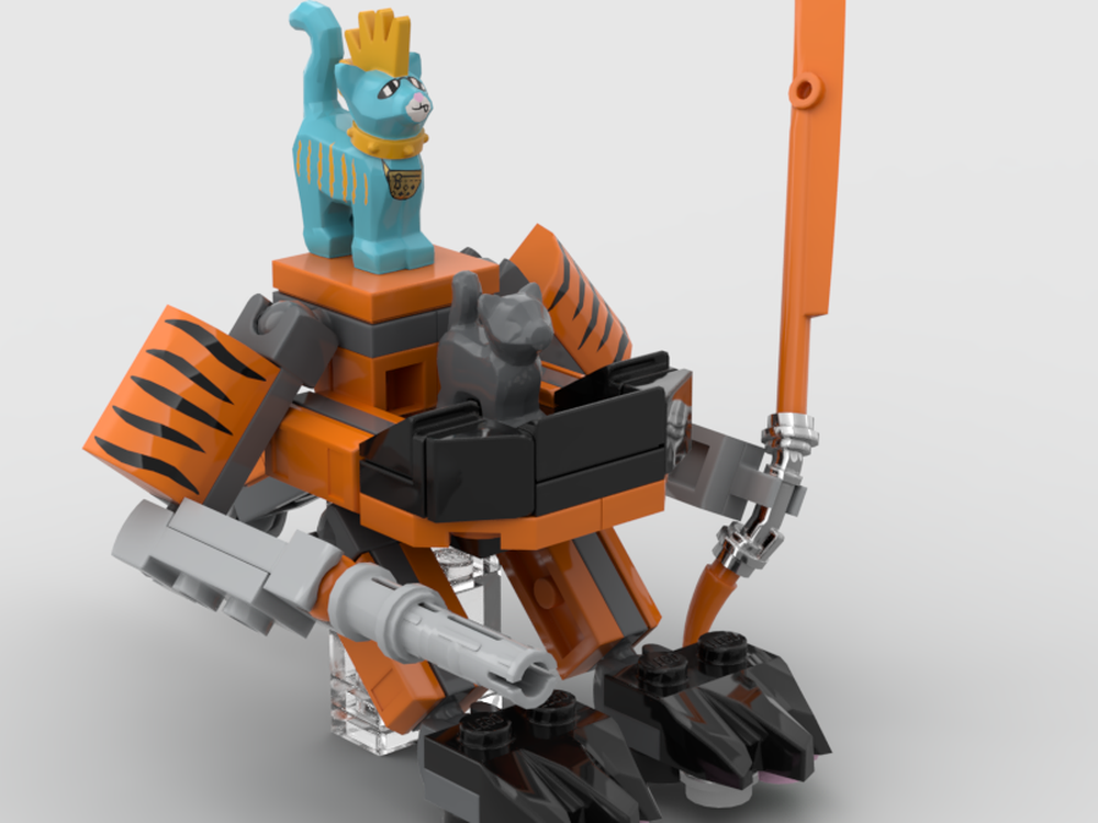 LEGO MOC cat mech tig03 by Littlehof5 | Rebrickable - Build with LEGO