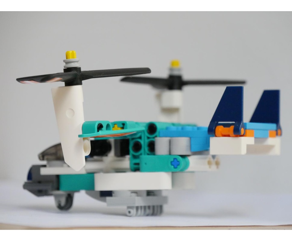 LEGO MOC-178461 42117+31099 Bell-Boeing V-22 Osprey v1.0 FIRST VERSION ...