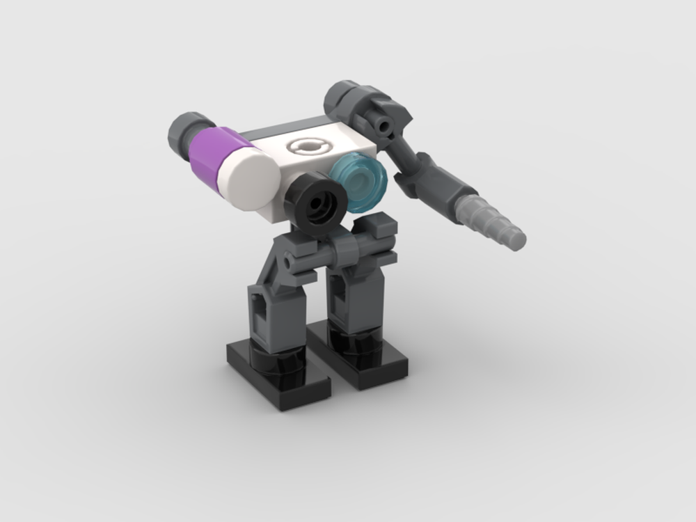 LEGO MOC Foldable Robot by samdavisboyhero | Rebrickable - Build with LEGO