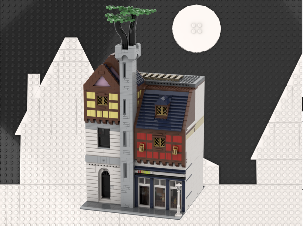 LEGO MOC Old Town Modular by raguidel | Rebrickable - Build with LEGO