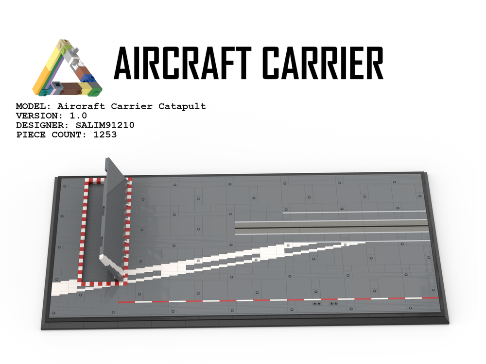 LEGO MOC Aircraft Carrier Catapult by salim91210 | Rebrickable - Build ...