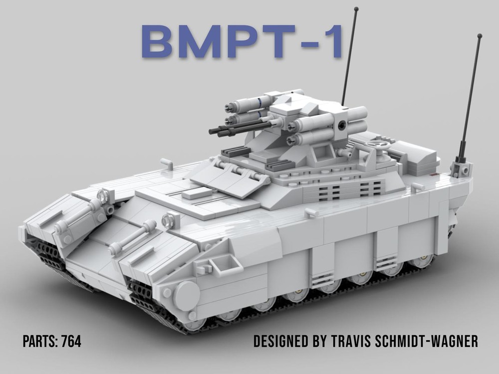 LEGO MOC BMPT -1 (futuristic) by Camobricktape | Rebrickable - Build ...