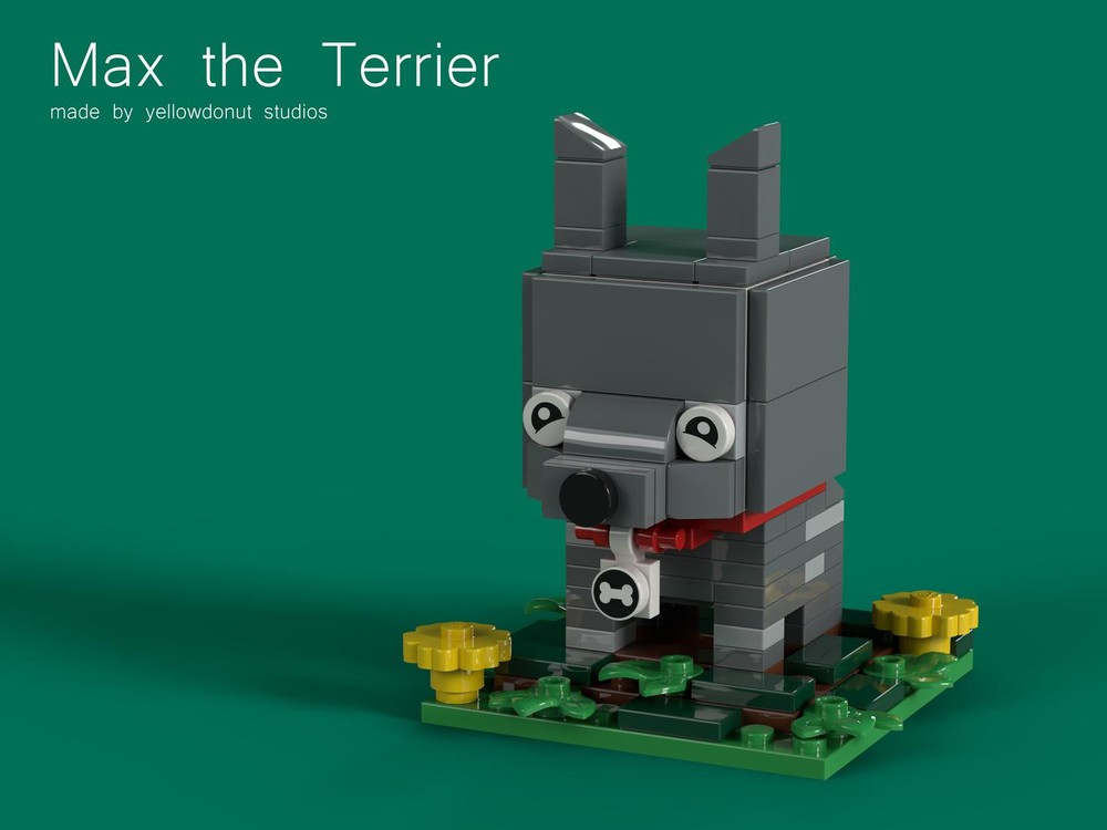 LEGO MOC Max The Terrier by YellowDonut | Rebrickable - Build with LEGO