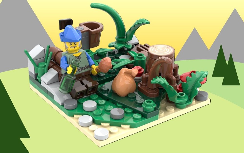 LEGO MOC Forestry by mrnoeb | Rebrickable - Build with LEGO