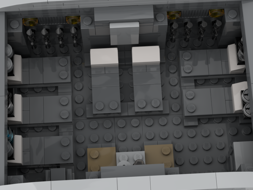 LEGO MOC Module: Large barracks and Orbital Bombardement kit for my ...