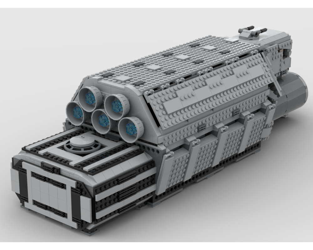 LEGO MOC Module: Large barracks and Orbital Bombardement kit for my ...