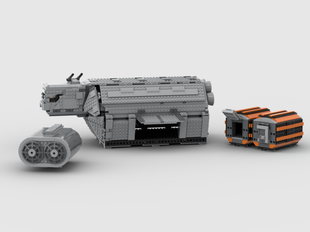 LEGO MOC Imperial Heavy Freighter "The dependable" by Nimbuzbricks ...