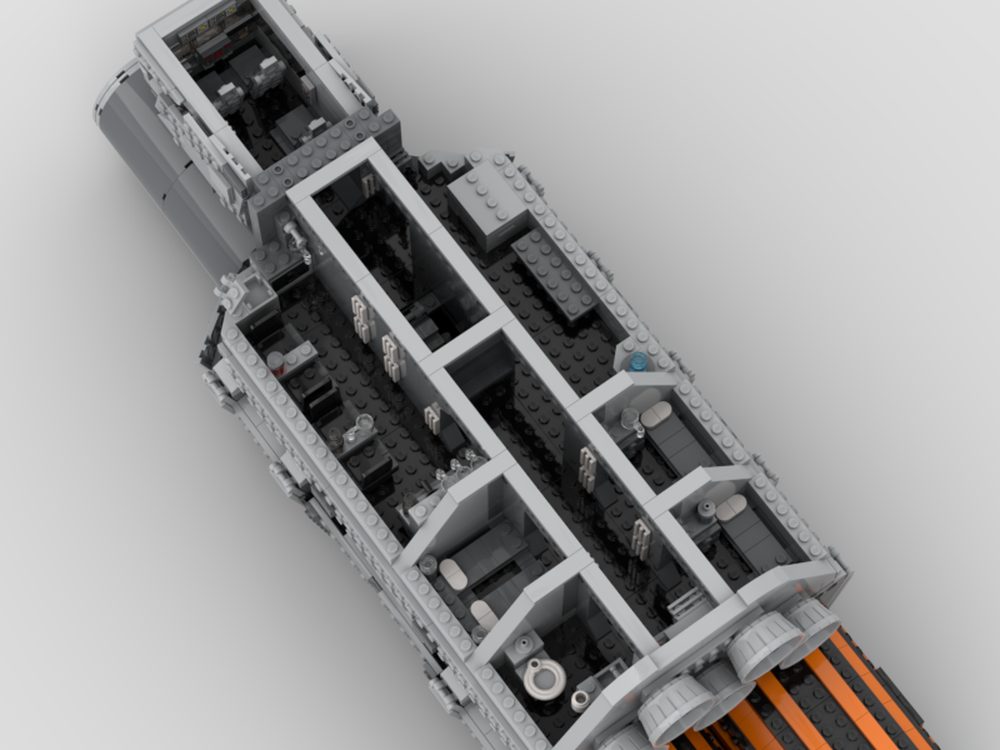 LEGO MOC Imperial Heavy Freighter "The dependable" by Nimbuzbricks ...