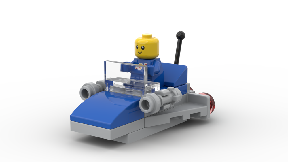LEGO MOC Classic Baby Space Ship by BrickCreator123 | Rebrickable ...