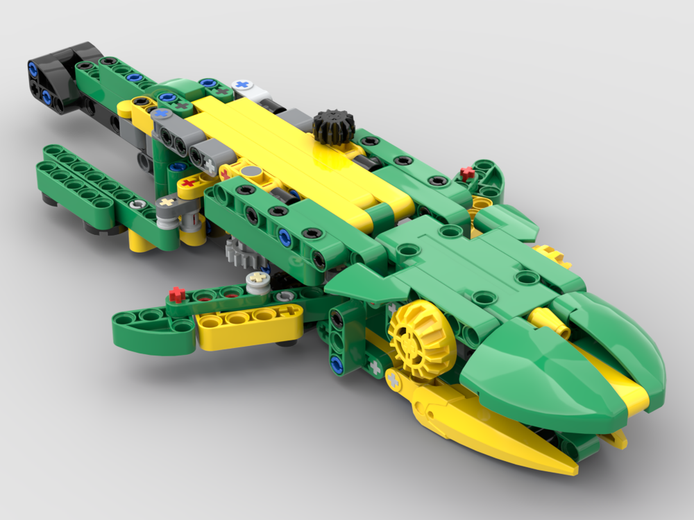 LEGO MOC Leviathan by Raptor9889 | Rebrickable - Build with LEGO